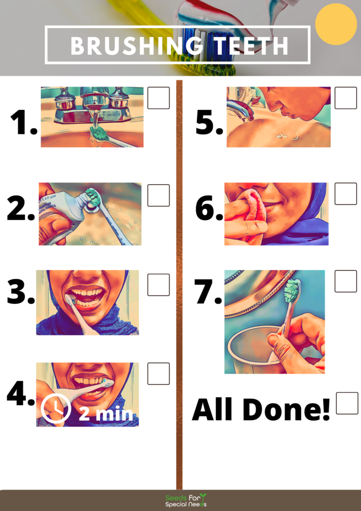 Simplified – Brushing Teeth – Seeds For Special Needs
